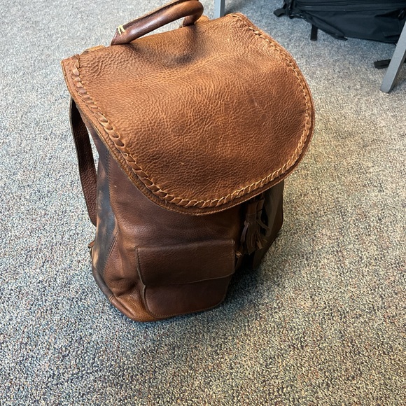 Buffalo Jackson | Bags | Buffalo Jackson Leather Backpack | Poshmark